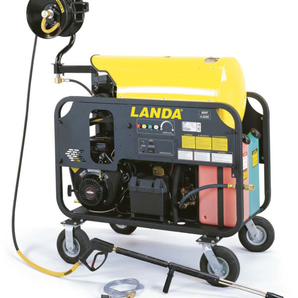 LANDA - HOT Portable, Electric Powered, Diesel Heated Pressure Washer ...