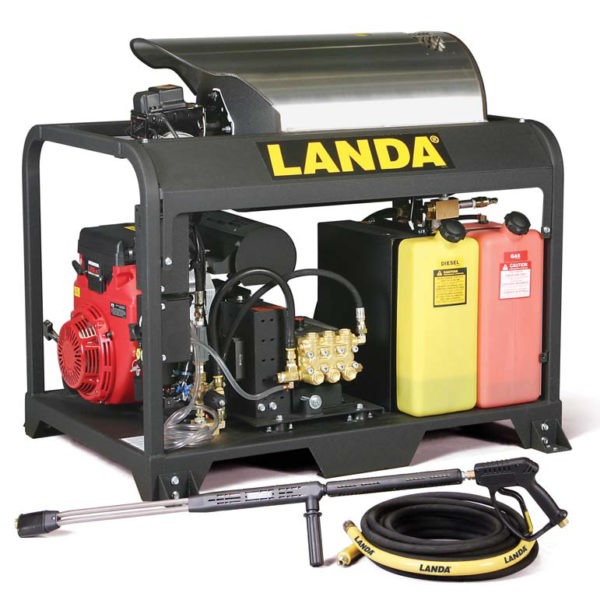 LANDA - HOT Portable, Electric Powered, Diesel Heated Pressure Washer ...