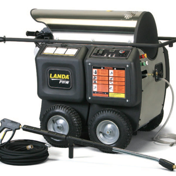 LANDA - HOT Portable, Electric Powered, Diesel Heated Pressure Washer ...